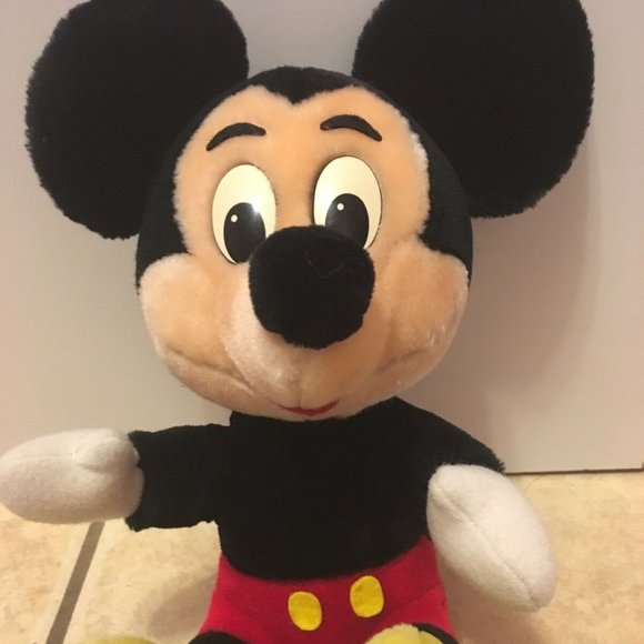 Disney | Toys | Vintage Classic Mickey Mouse Disney Parks Plush | Poshmark